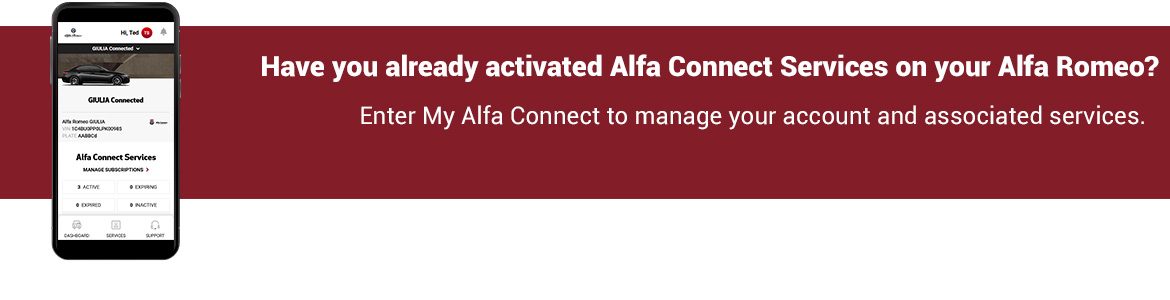 Alfa Romeo - Alfa Connect Services - My Alfa Connect | Mopar UK